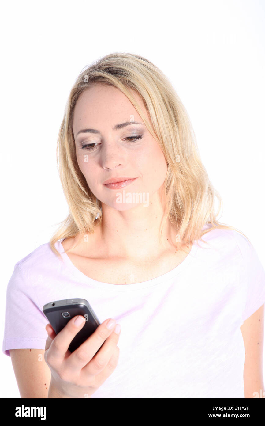 Text message cellphone screen hi-res stock photography and images - Alamy