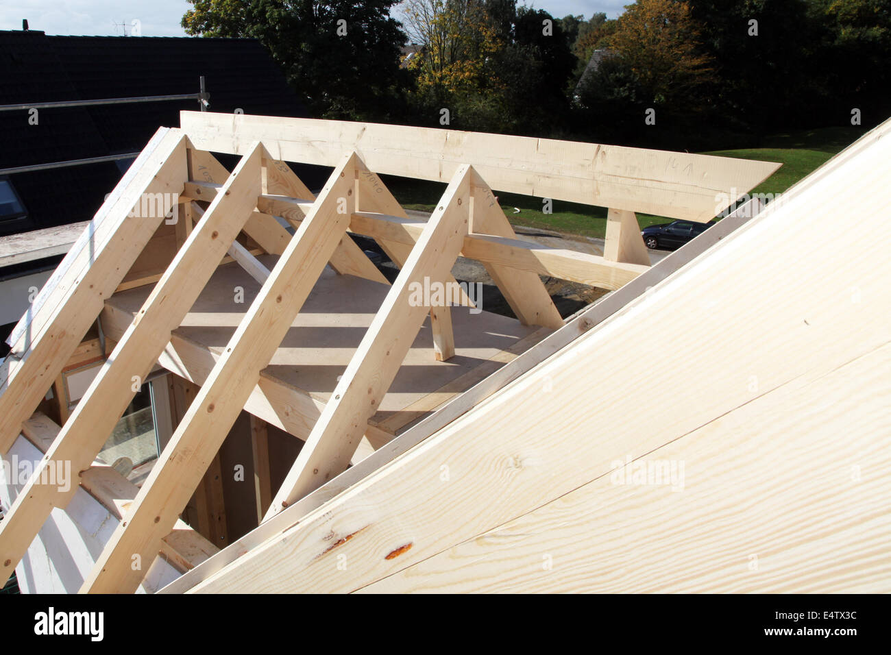 Architectural structure of roof hi-res stock photography and images - Alamy