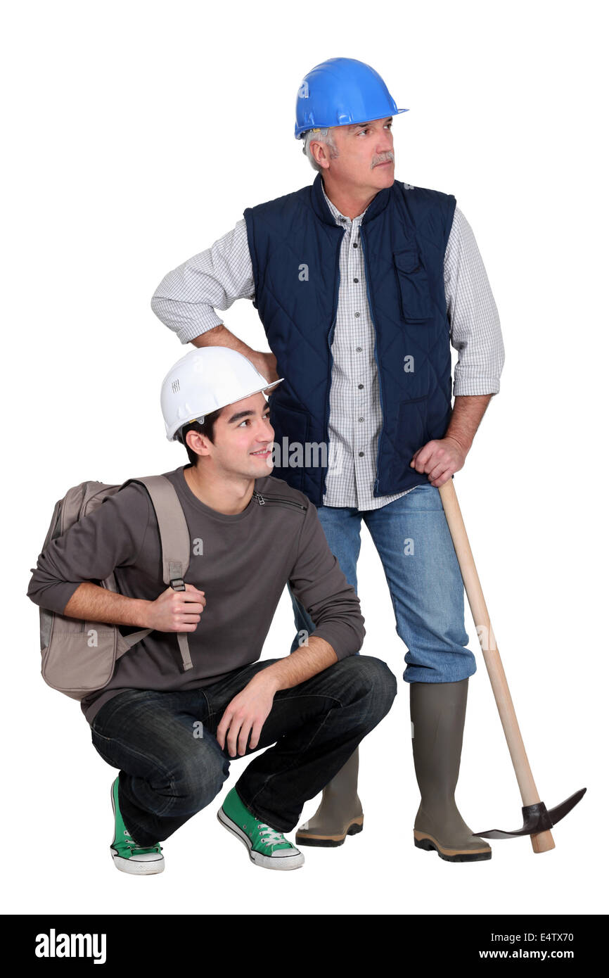 Handyman senior Cut Out Stock Images & Pictures - Alamy