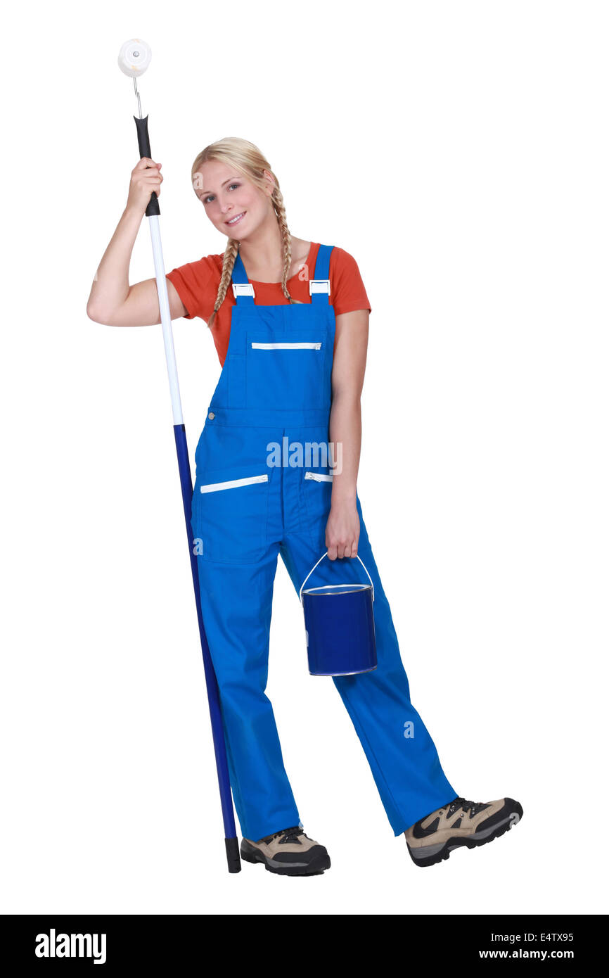 Decorator portrait Cut Out Stock Images & Pictures - Alamy