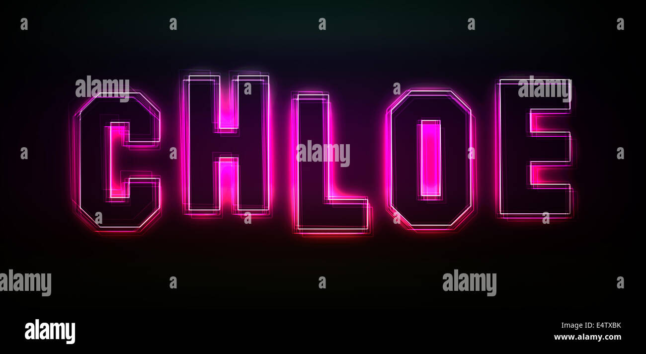 Chloe name hi-res stock photography and images - Alamy