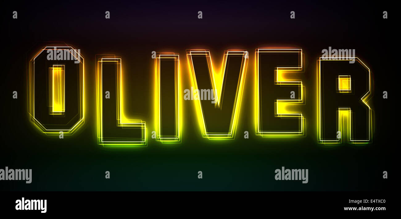 Oliver name hi-res stock photography and images - Alamy