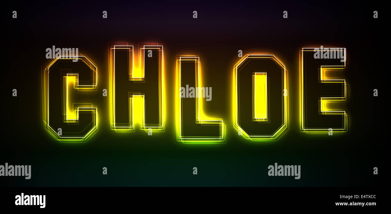 Chloe name hi-res stock photography and images - Alamy