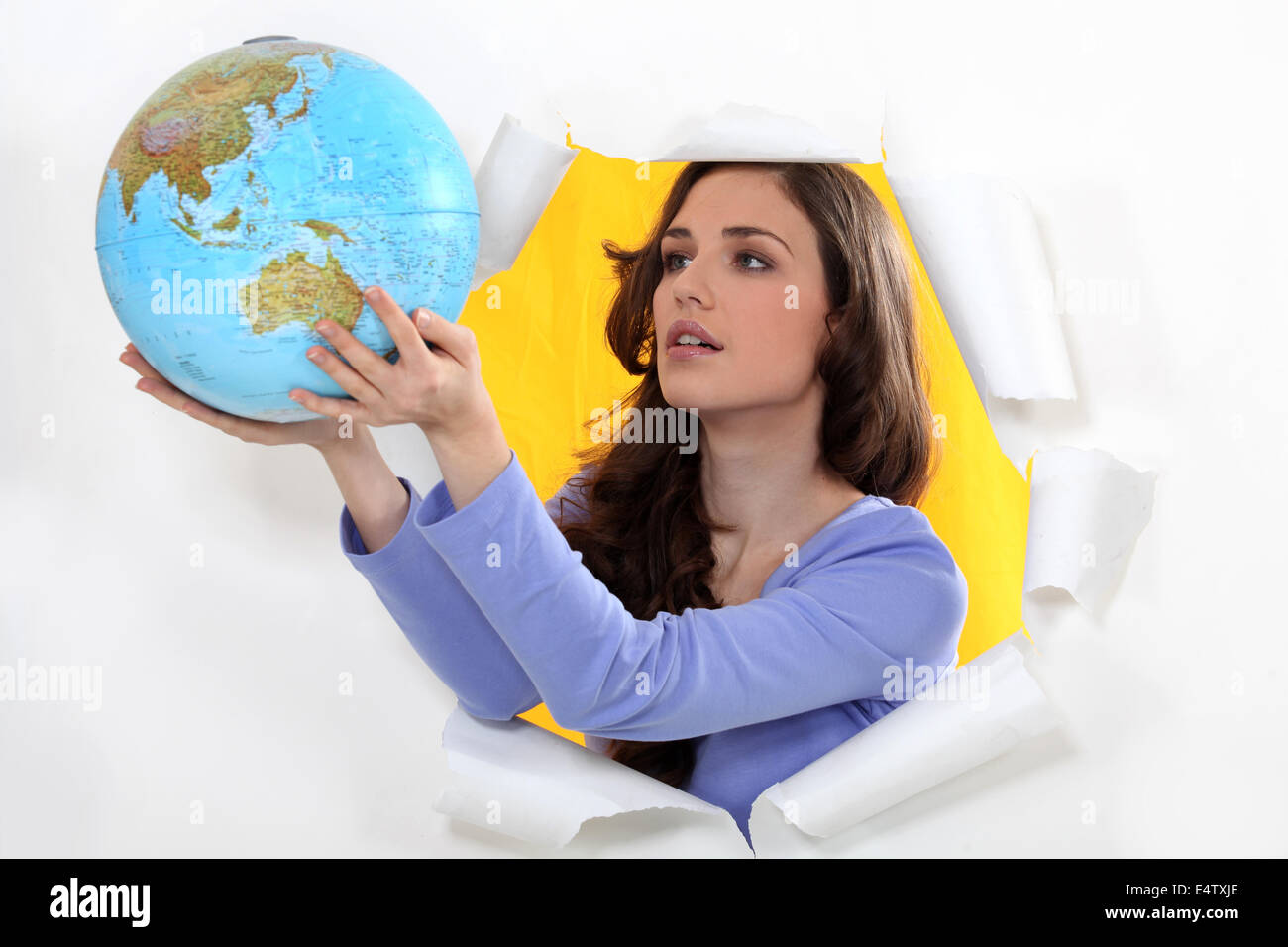 Out of hole hi-res stock photography and images - Alamy