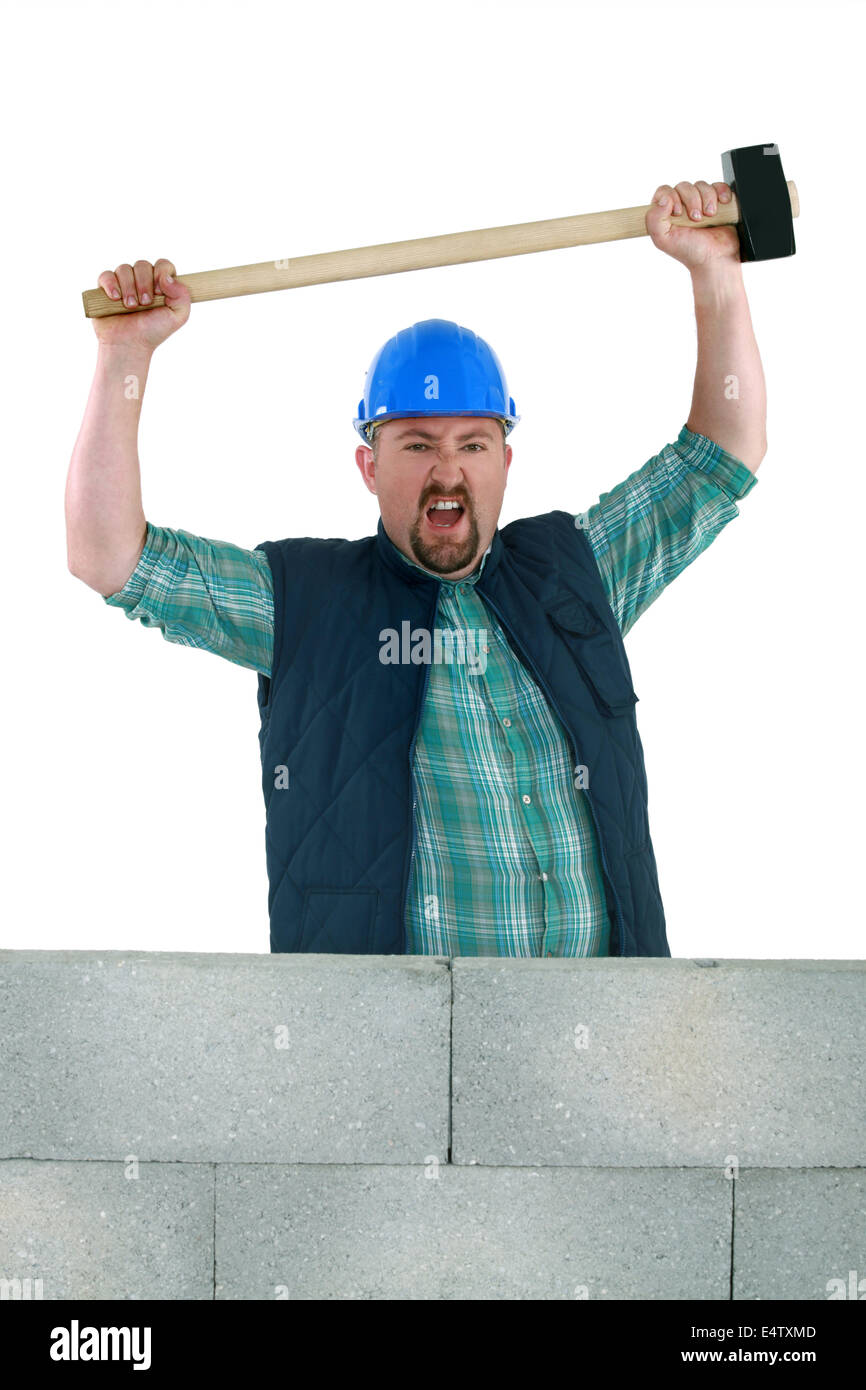 Sledge hammer demolition hi-res stock photography and images - Alamy