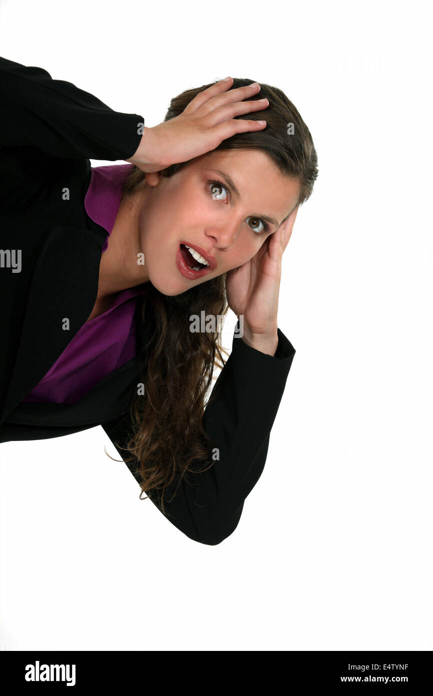 Distraught fear hi-res stock photography and images - Alamy