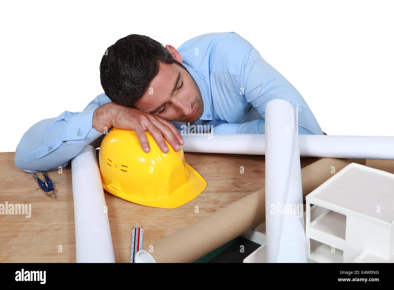 Asleep man design hi-res stock photography and images - Alamy