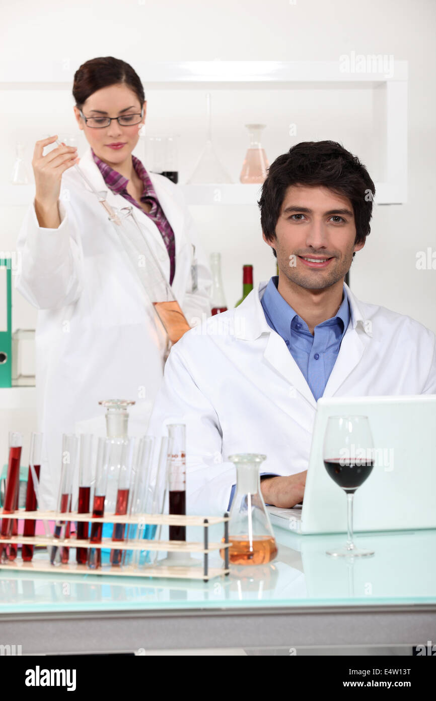 Wine lab hi-res stock photography and images - Alamy
