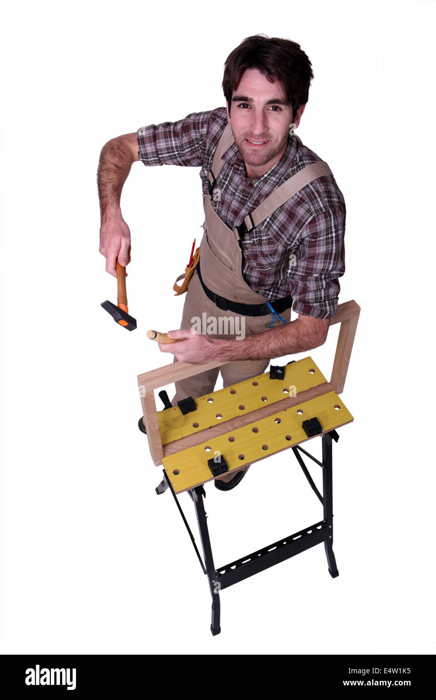 Female carpenter handy woman hi-res stock photography and images - Alamy