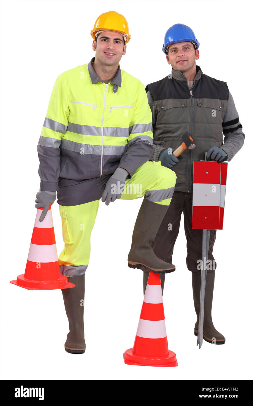 A team of traffic guards Stock Photo - Alamy