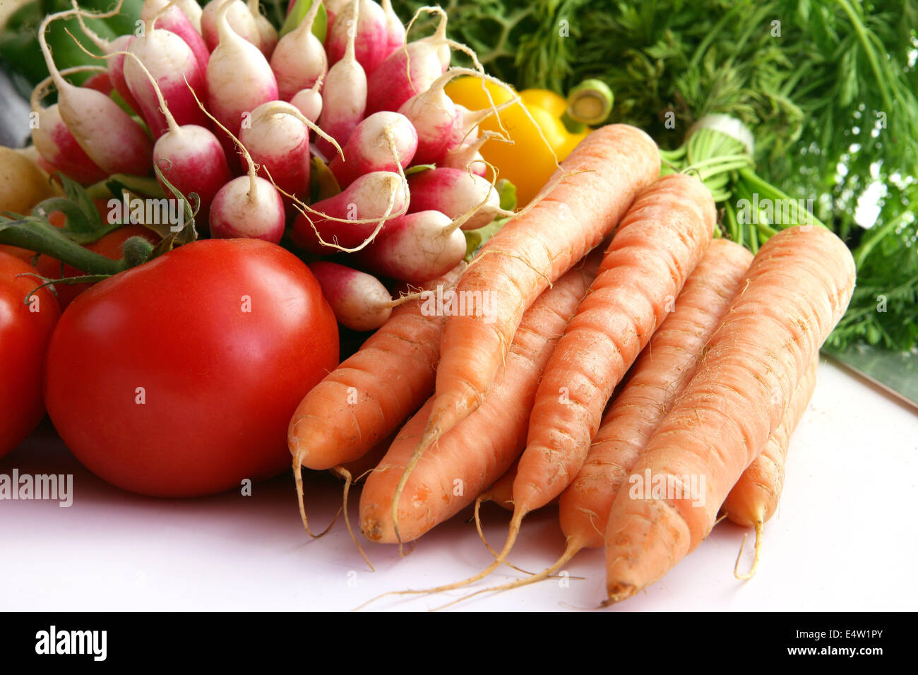 Selection of vegetables Stock Photo - Alamy