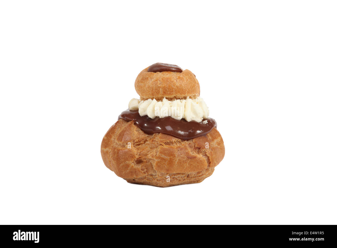 Single profiterole hi-res stock photography and images - Alamy