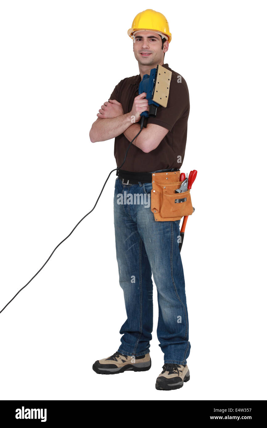 Carpenter sander Cut Out Stock Images & Pictures - Alamy