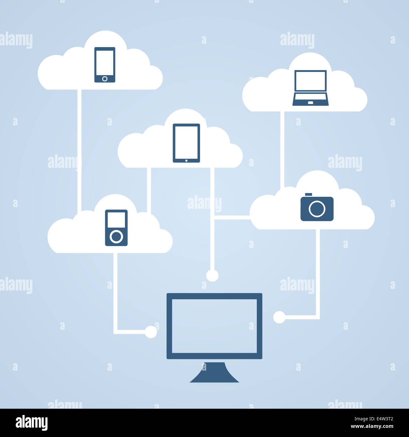 Cloud networking concept storage hi-res stock photography and images ...
