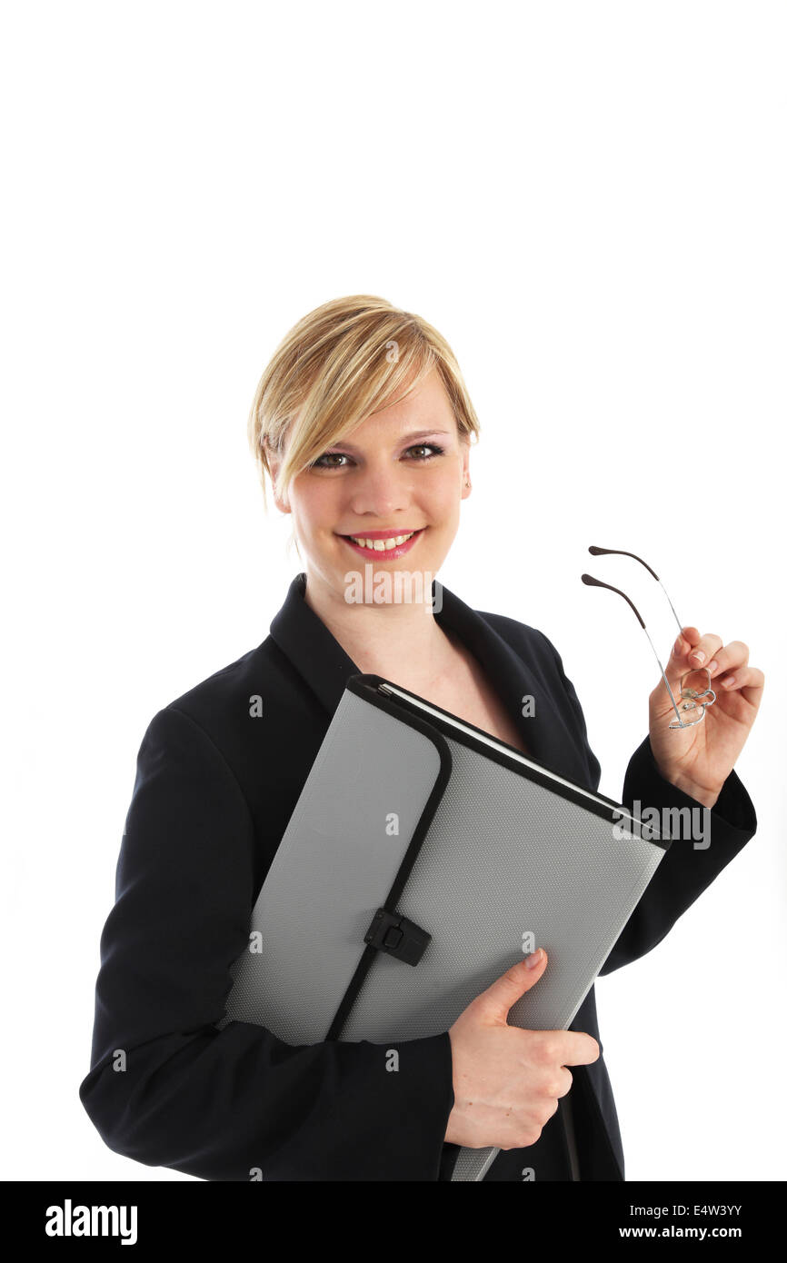 Charming female personal assistant Stock Photo - Alamy