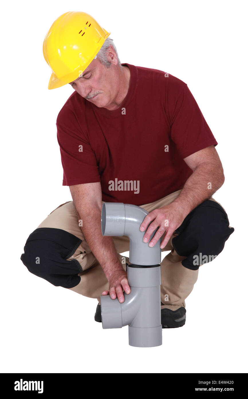 Construction site pipe Cut Out Stock Images & Pictures - Alamy