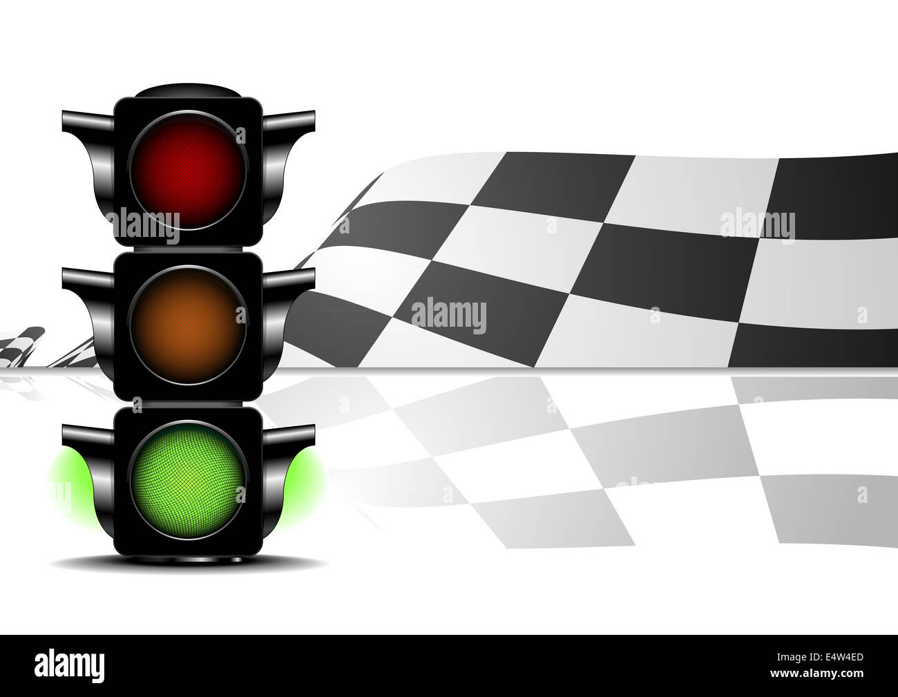 Racing traffic light icon hi-res stock photography and images - Alamy