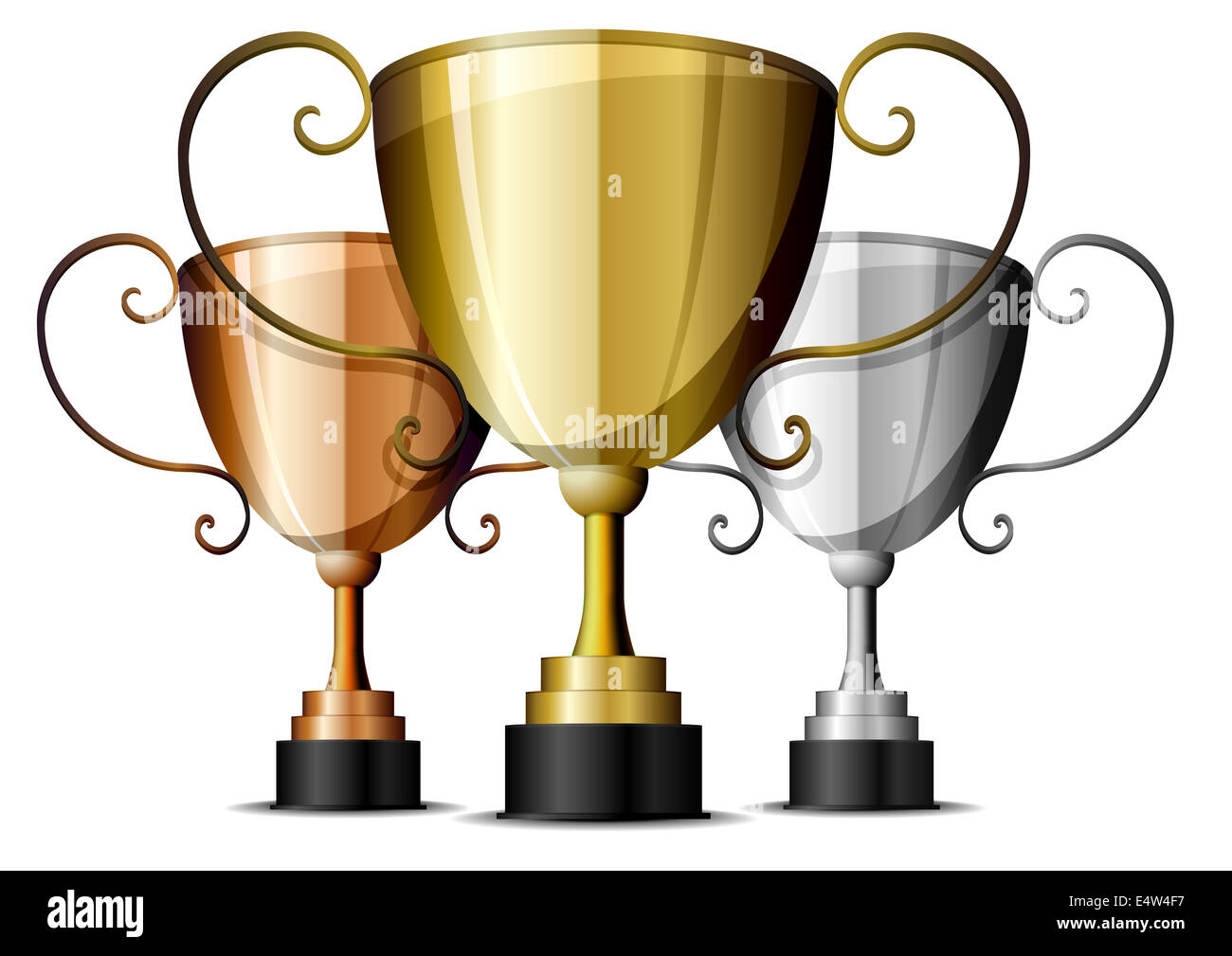 Gold trophies hi-res stock photography and images - Alamy