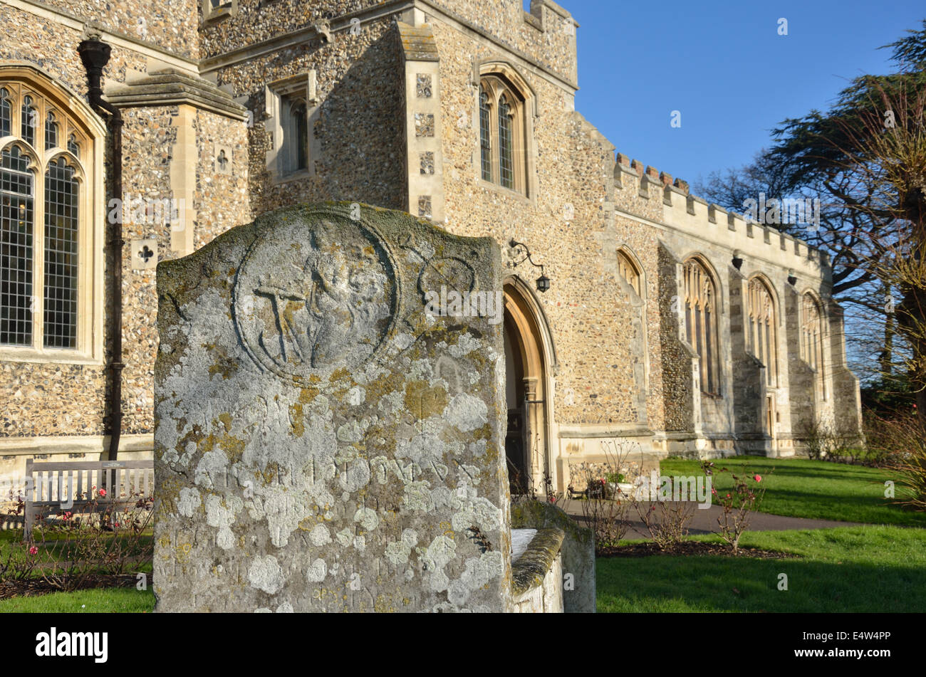 Tombstones in front ancient hi-res stock photography and images - Alamy