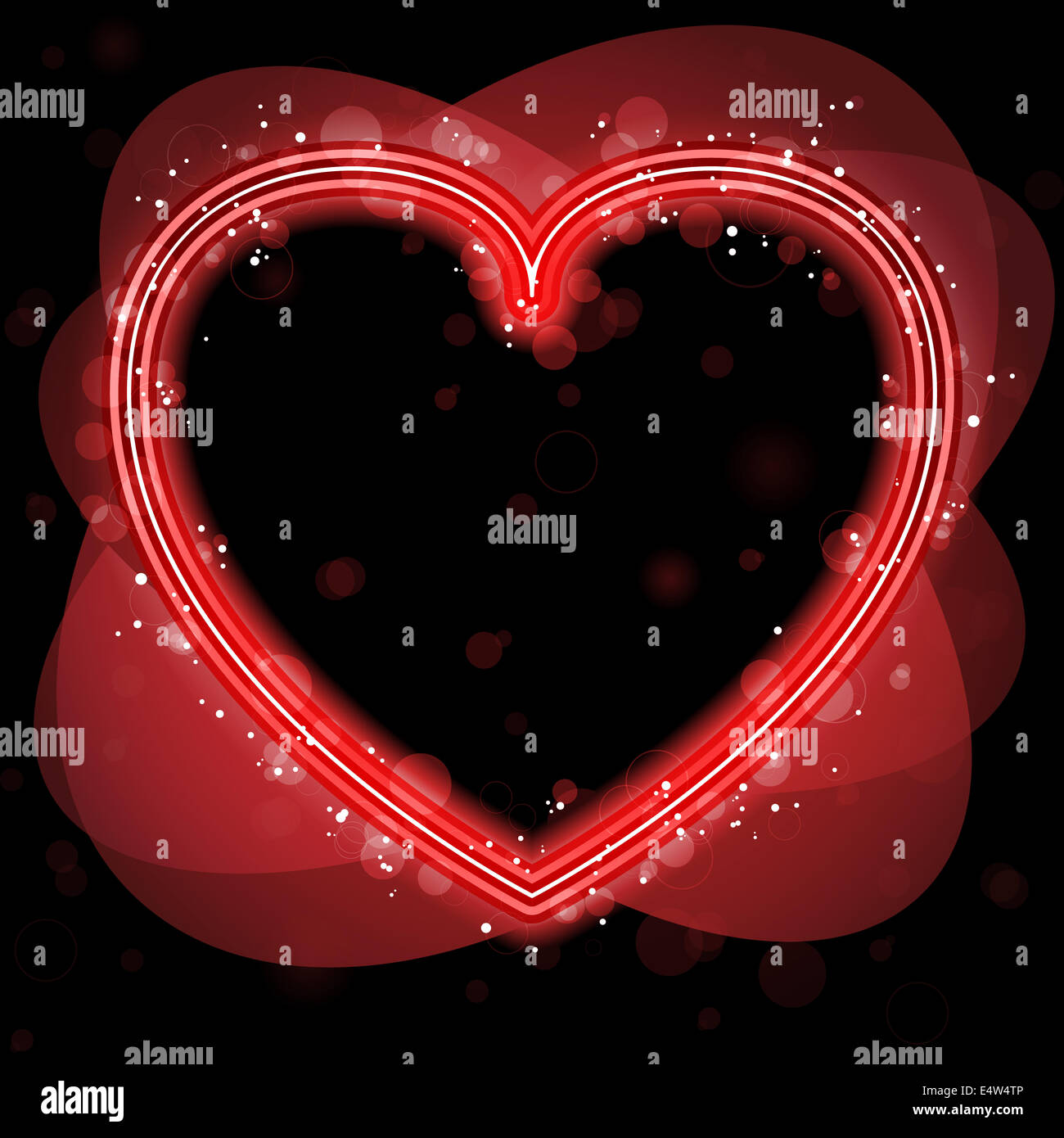 Heart border hi-res stock photography and images - Alamy