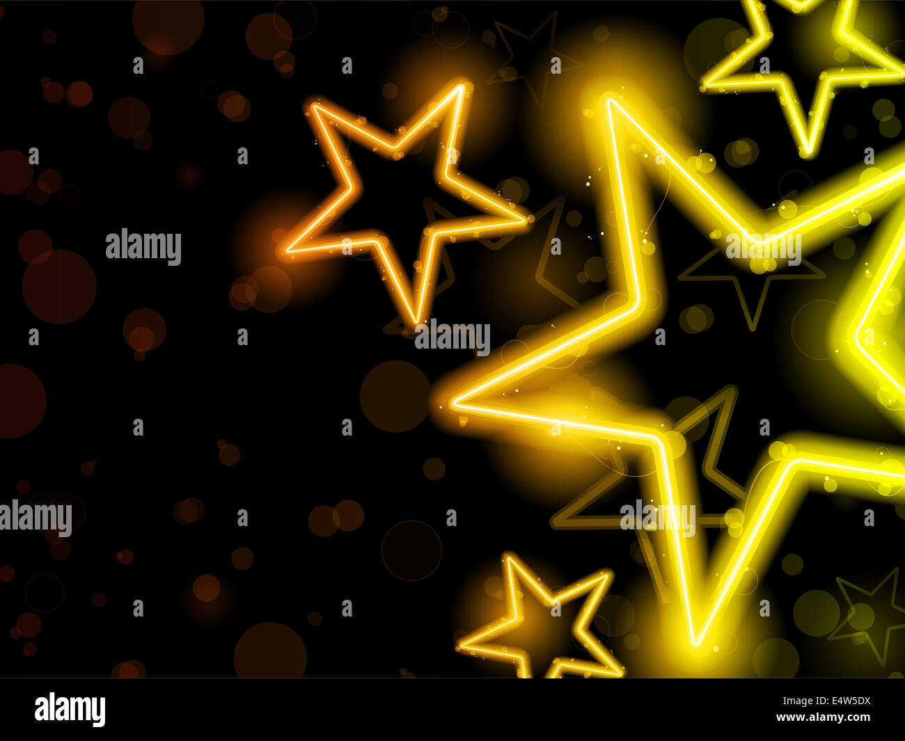 Neon stars hi-res stock photography and images - Alamy