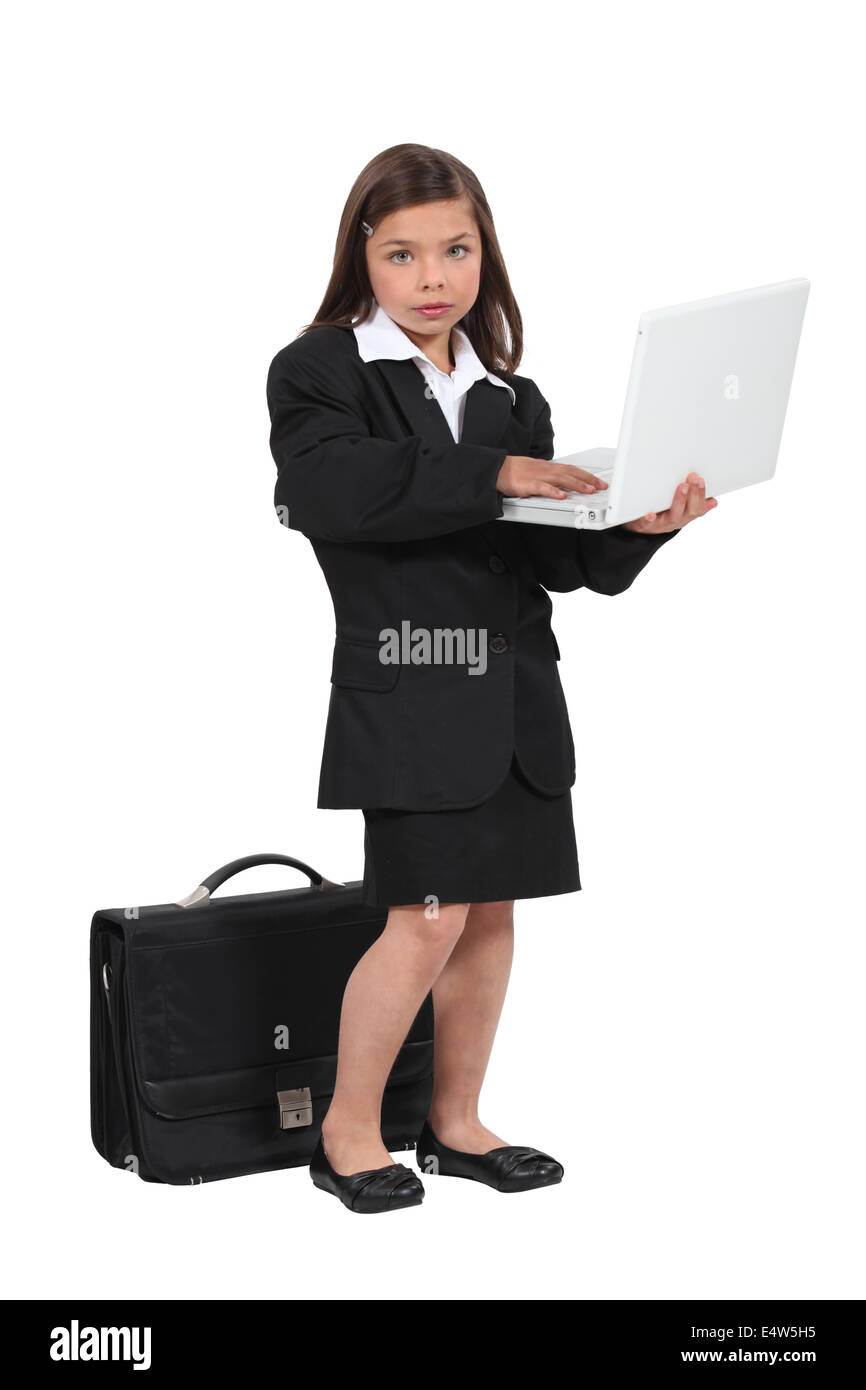 Child dress up business hi-res stock photography and images - Alamy