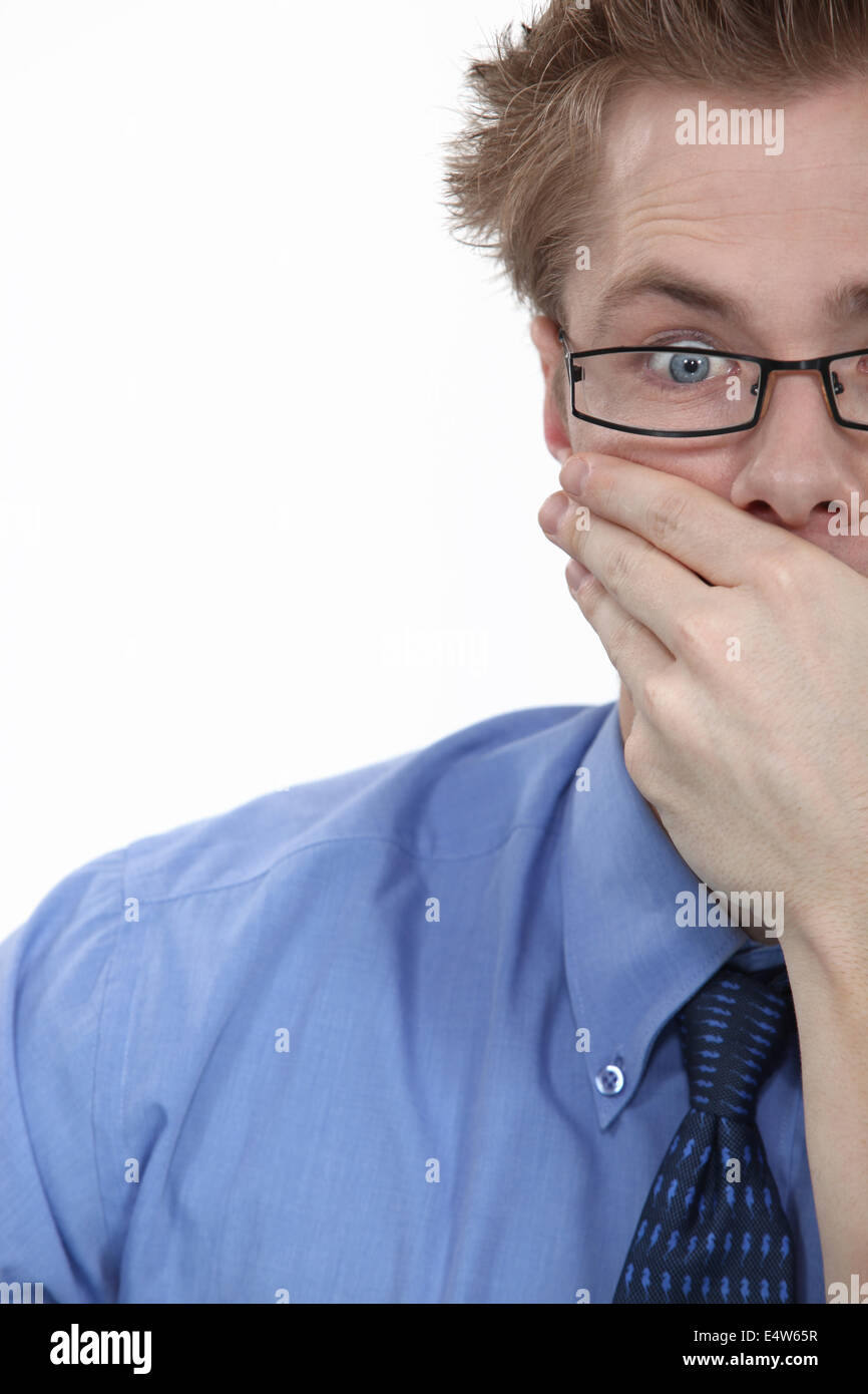 Shock worried hi-res stock photography and images - Alamy