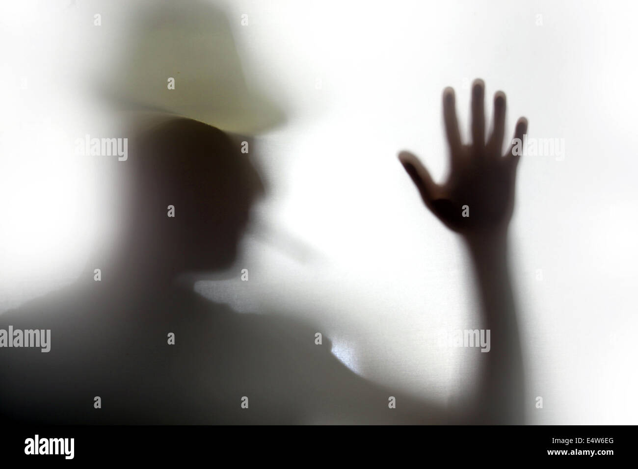 Shadow of construction worker hi-res stock photography and images - Alamy