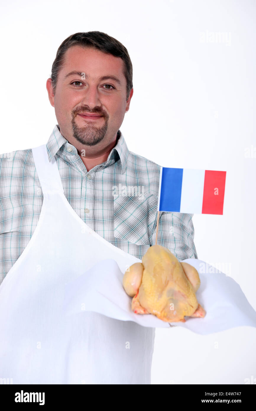 Chicken butcher hi-res stock photography and images - Alamy