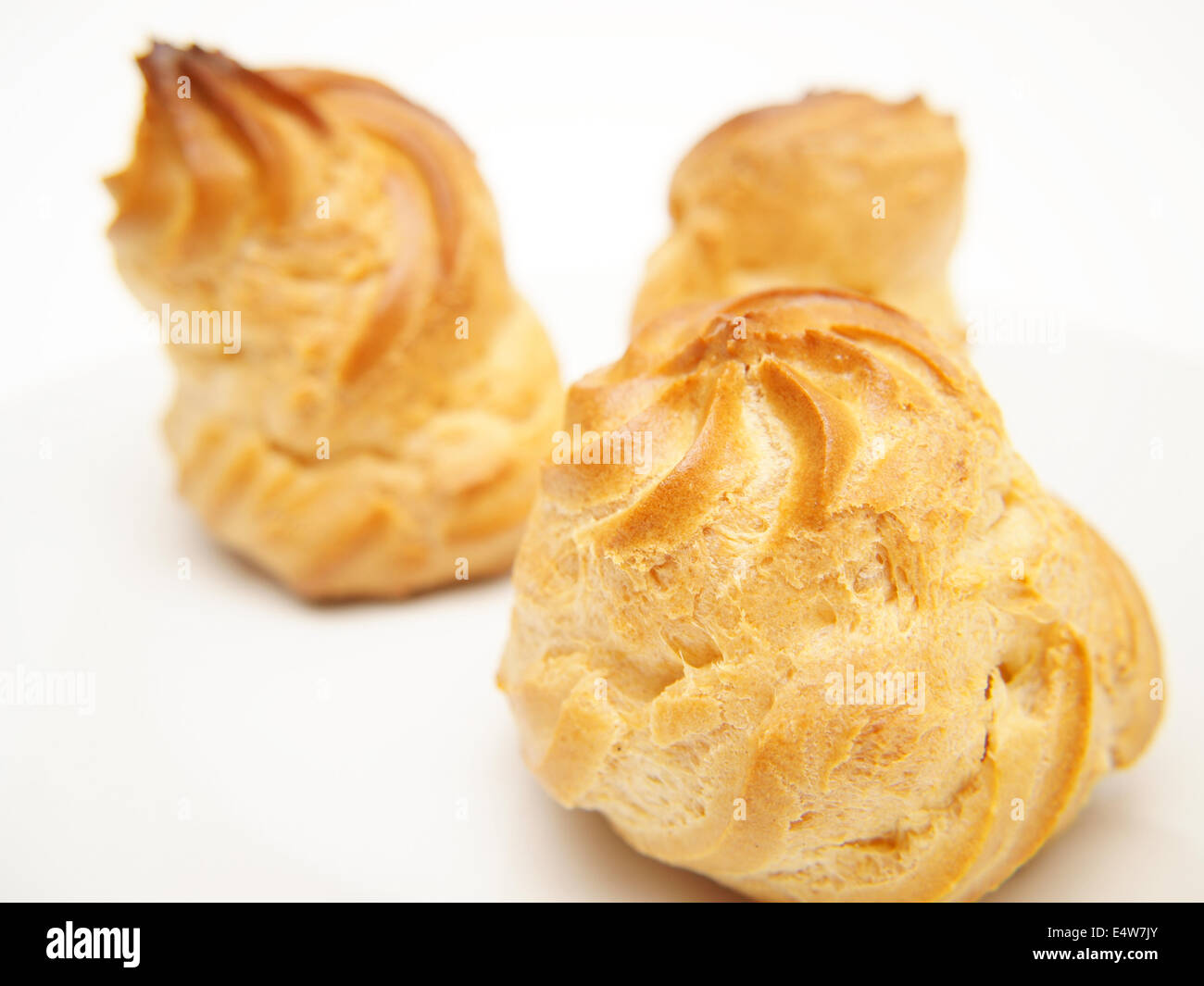 Choux pastry puffs Stock Photo - Alamy
