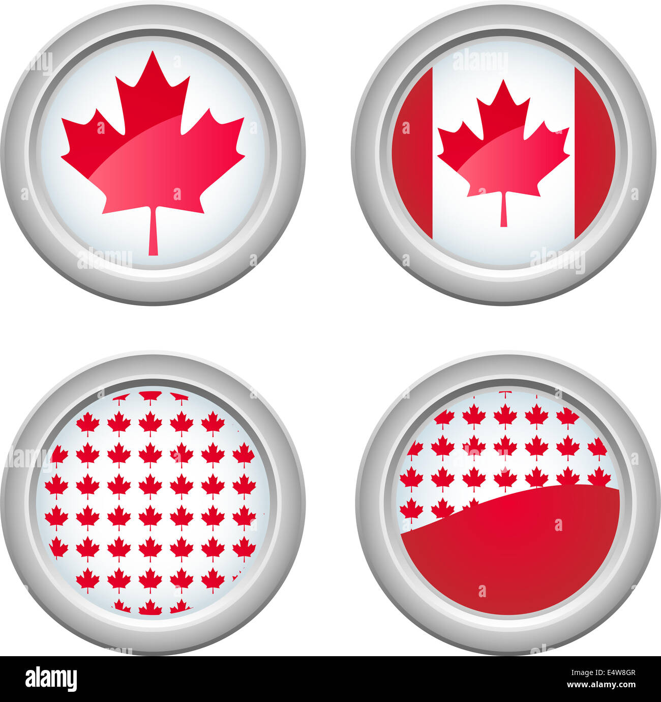 French and english sign and quebec Cut Out Stock Images & Pictures - Alamy