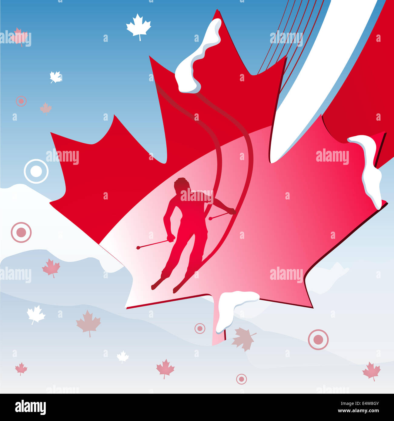 Olympic symbol winter hi-res stock photography and images - Alamy