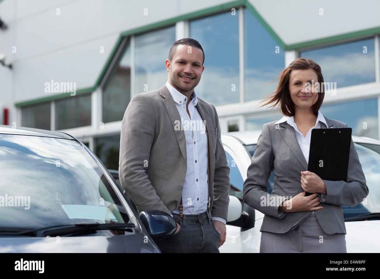 Man buying a new car Stock Photo - Alamy