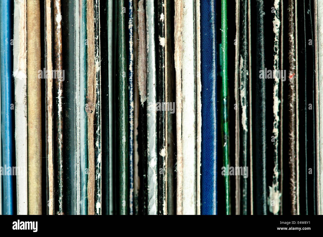 Vinyls stacked hi-res stock photography and images - Alamy