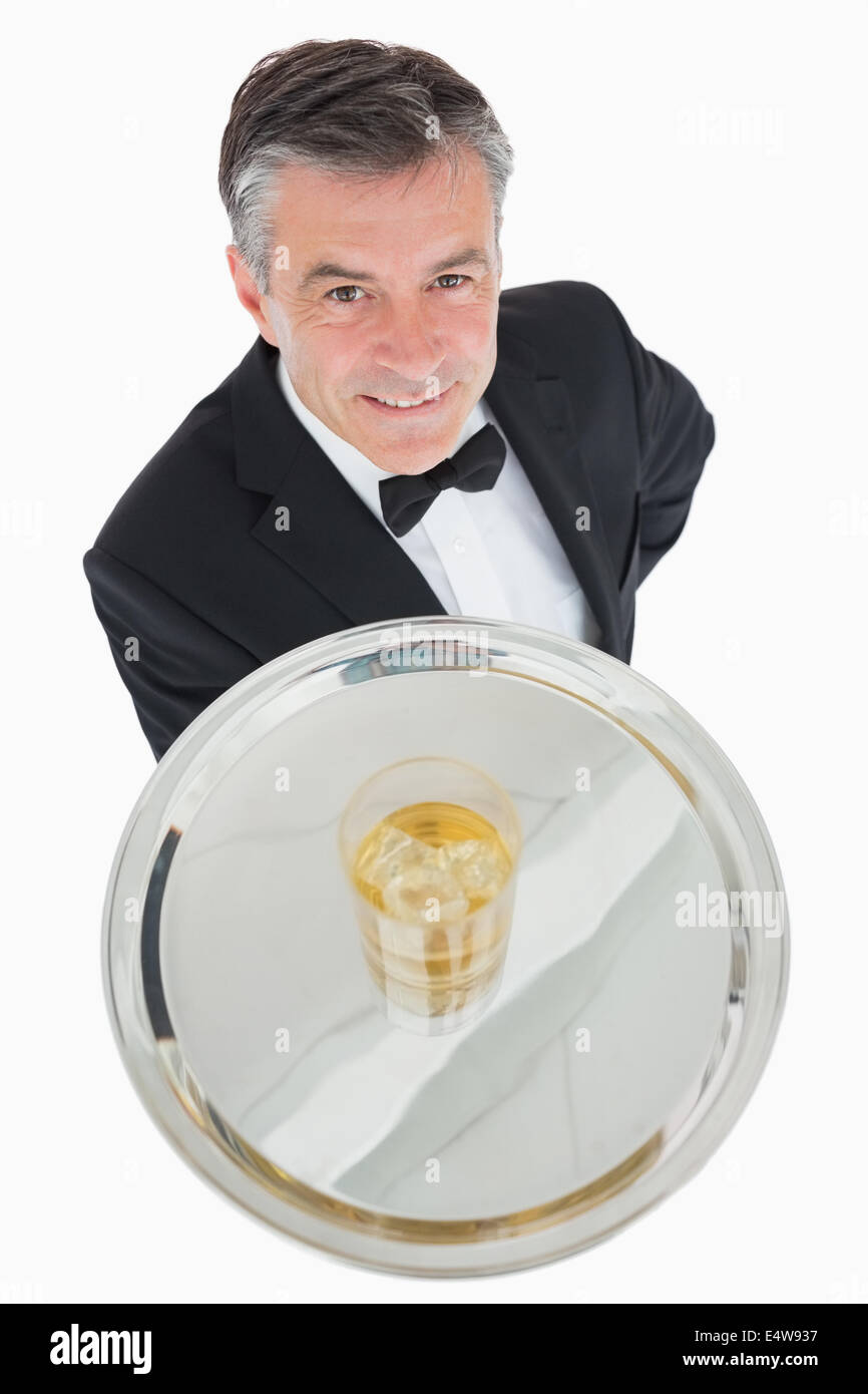 Glass whiskey standing on hi-res stock photography and images - Alamy