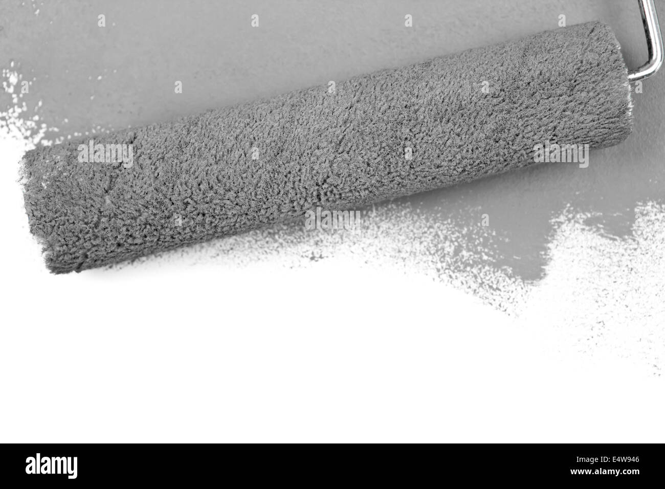 Grey paint brush hi-res stock photography and images - Alamy