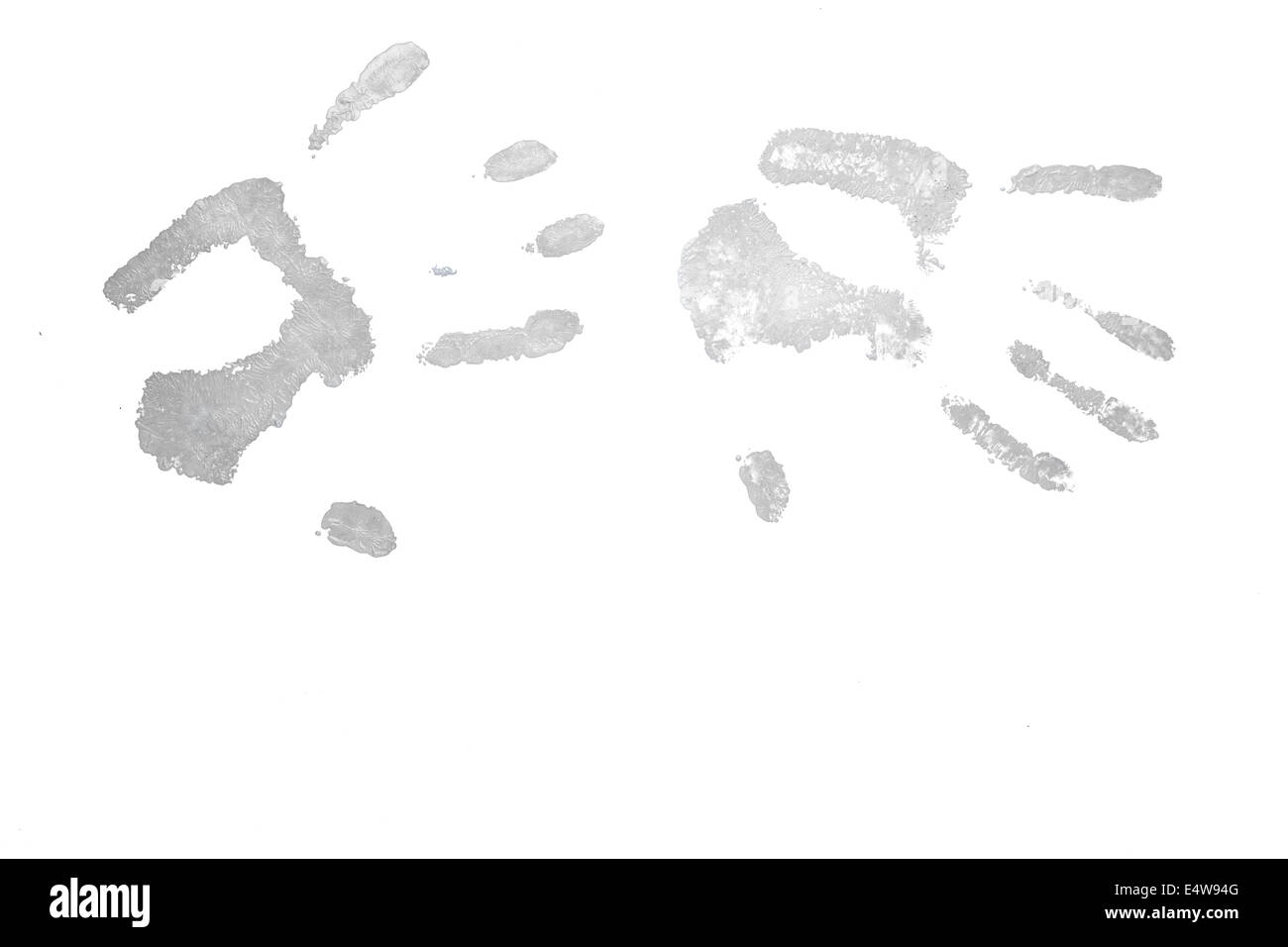 Handprints Cut Out Stock Images & Pictures - Alamy