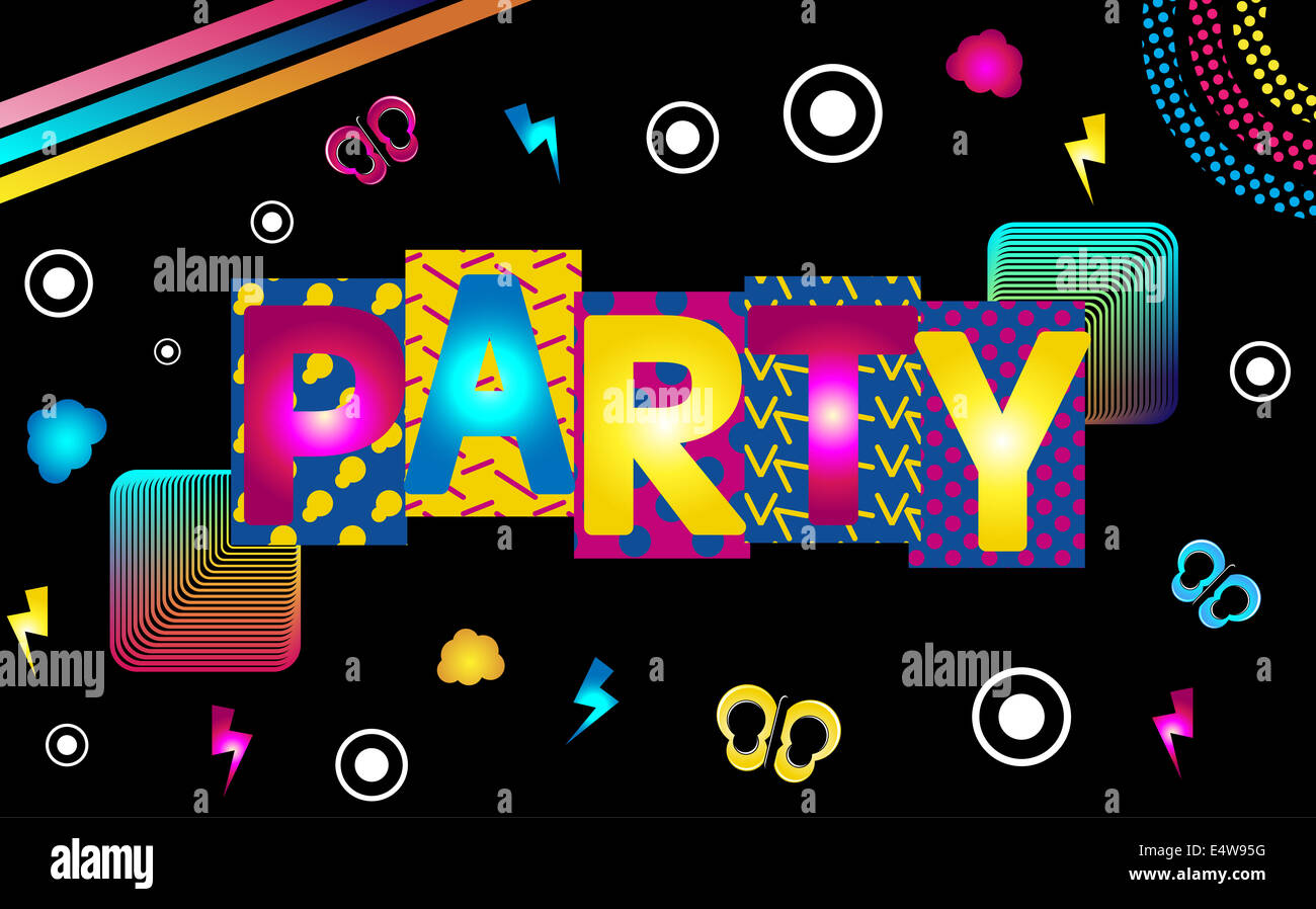 Disco Stripes 6 Stock Photo - Alamy