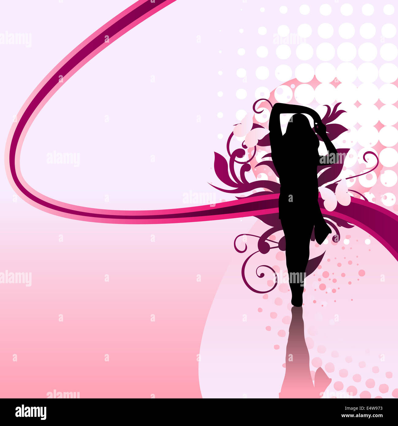 Hair swirl vector hi-res stock photography and images - Alamy