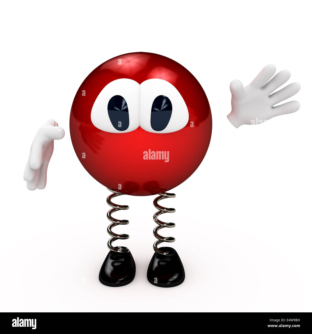 Greeting cartoon Cut Out Stock Images & Pictures - Alamy