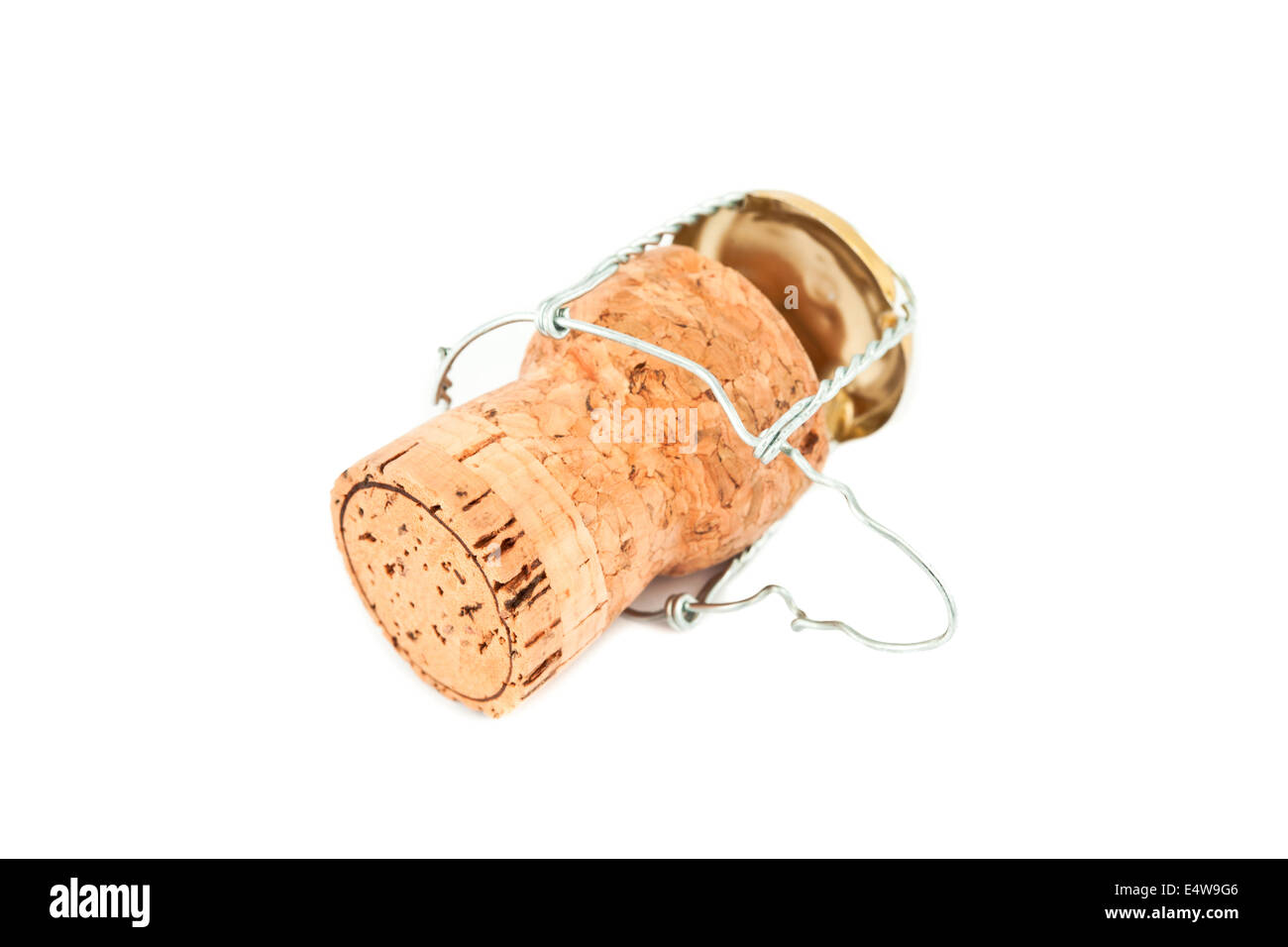 Champagne cork wire Cut Out Stock Images & Pictures - Alamy