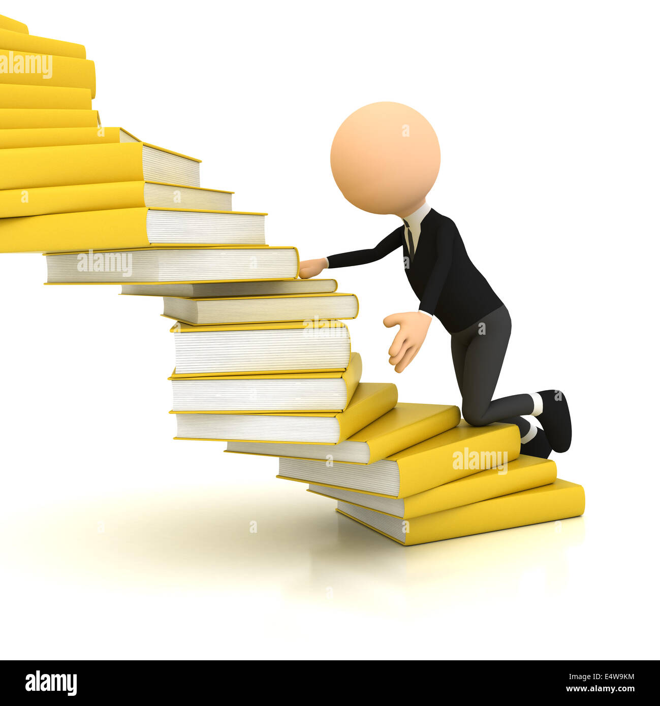 White over books hi-res stock photography and images - Alamy