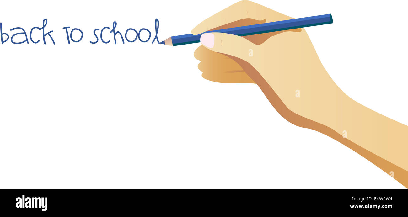 Back to school note Stock Photo - Alamy