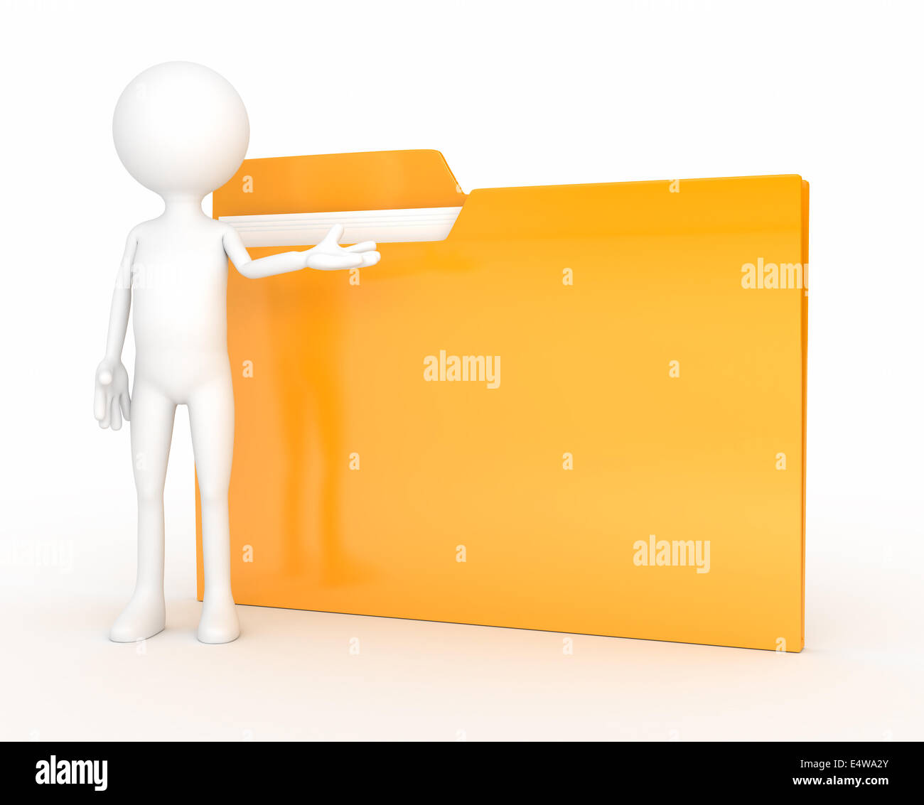 3d people human character folder hi-res stock photography and images ...