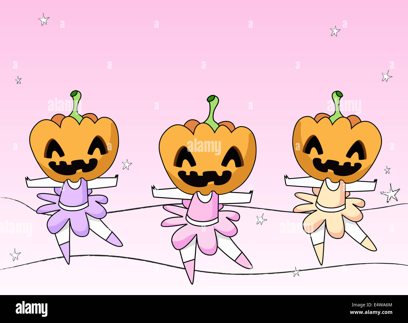3 Spooky Ballerinas Stock Photo - Alamy