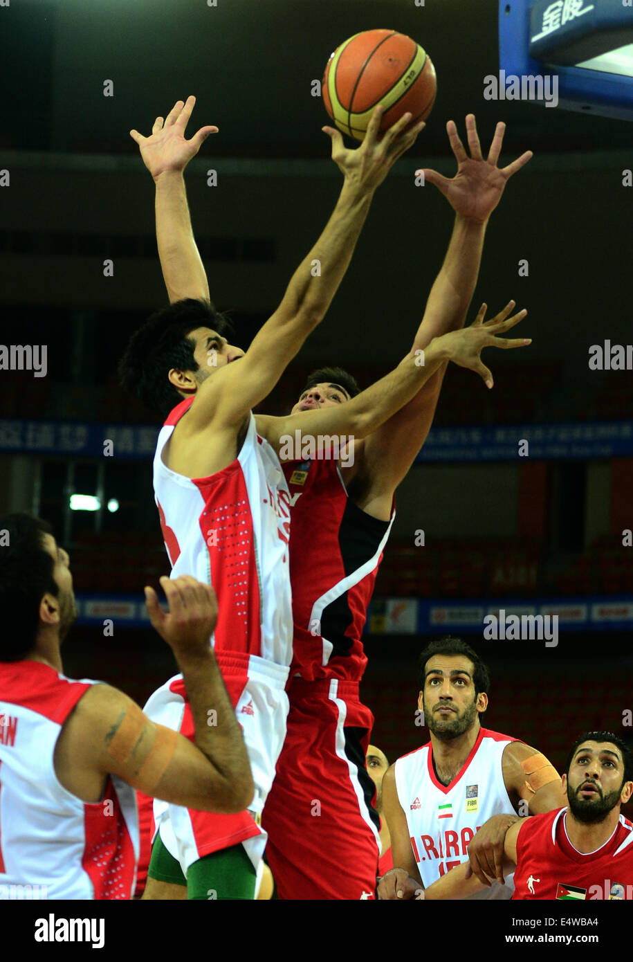 Wuhan, China's Hubei Province. 17th July, 2014. Jamshidi Jafarabadi ...