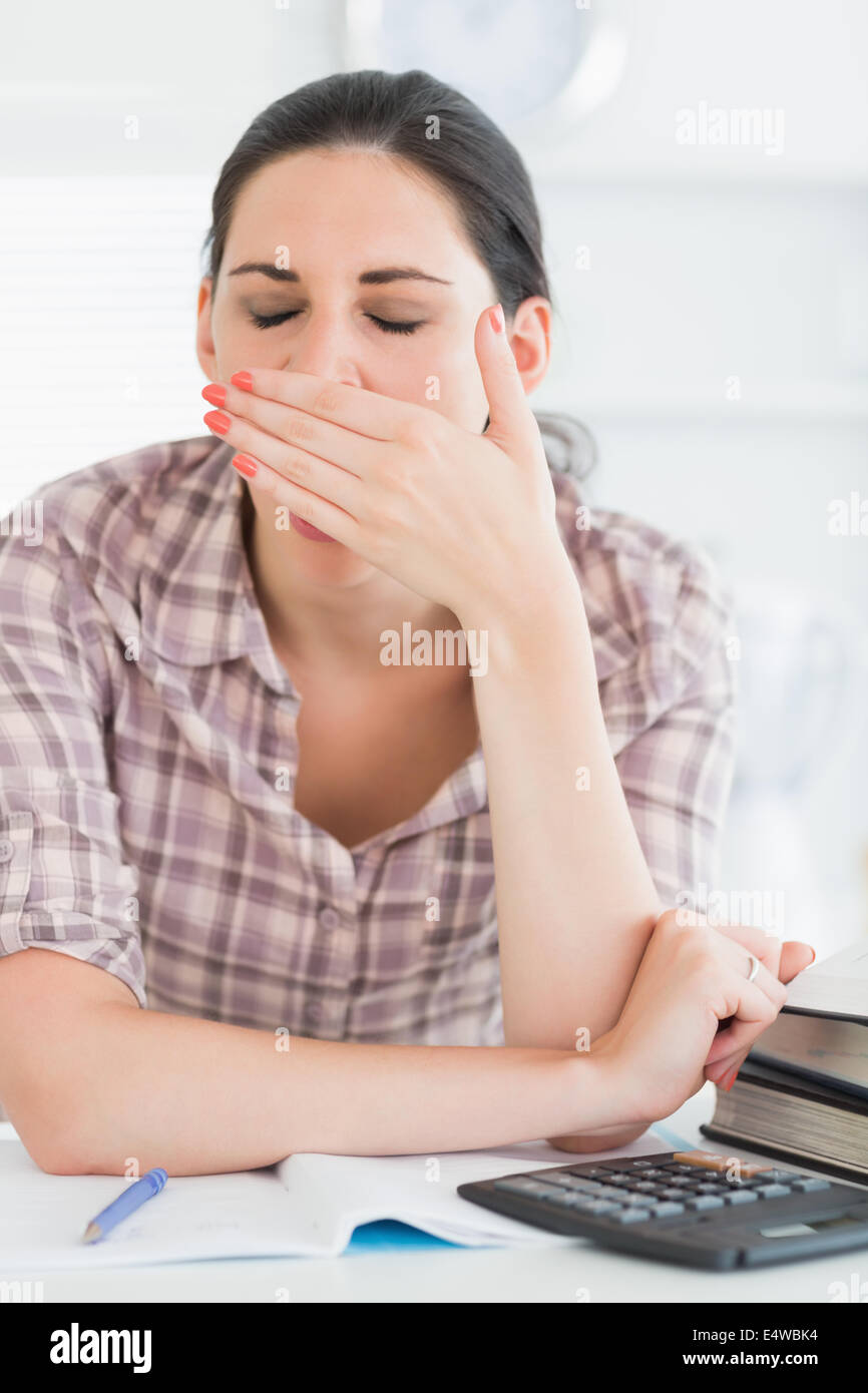 Yawning woman hi-res stock photography and images - Alamy