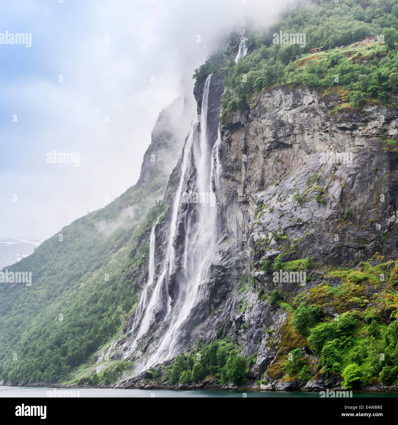 Seven sisters waterfall hi-res stock photography and images - Alamy