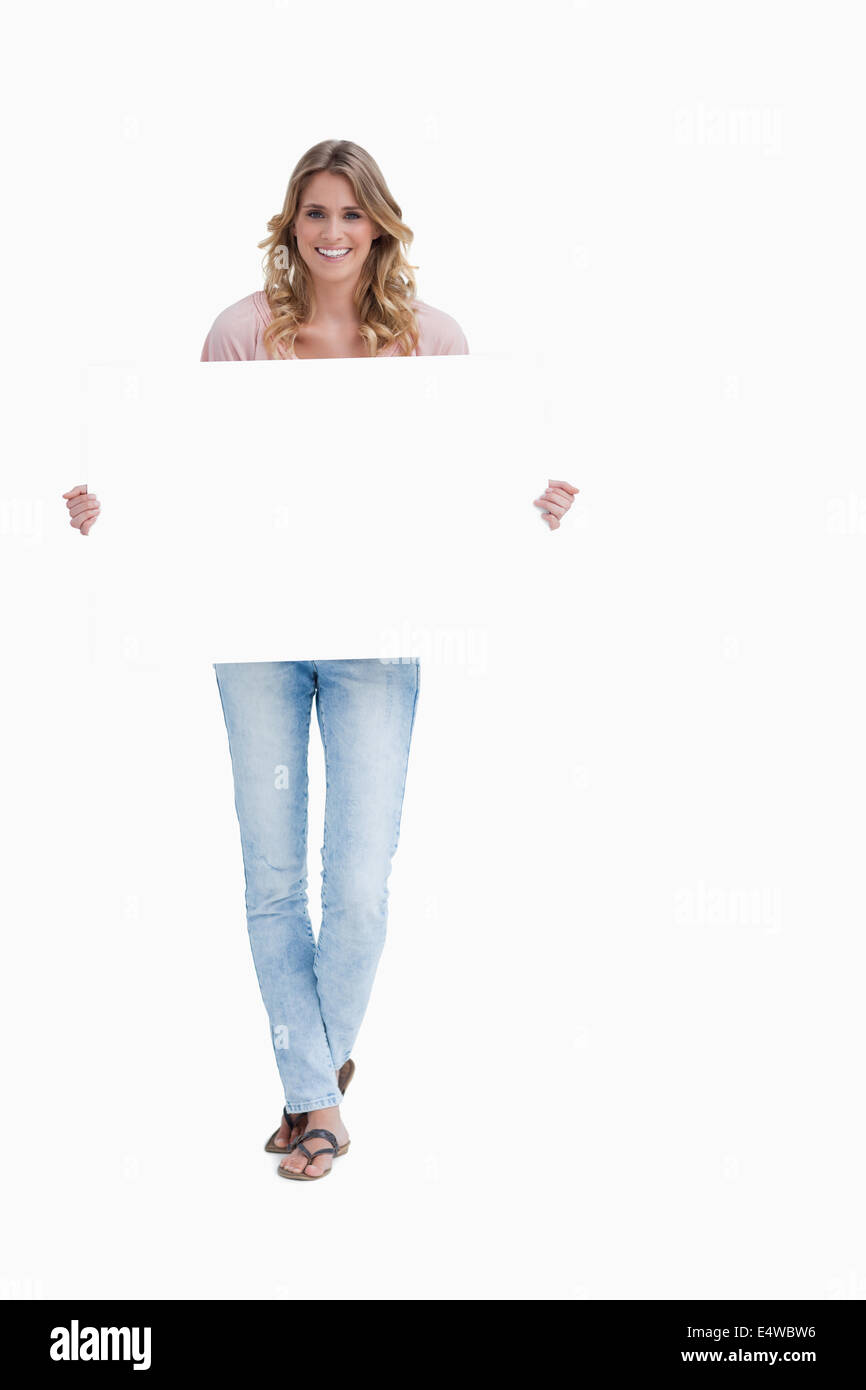 Woman showing her legs Cut Out Stock Images & Pictures - Alamy