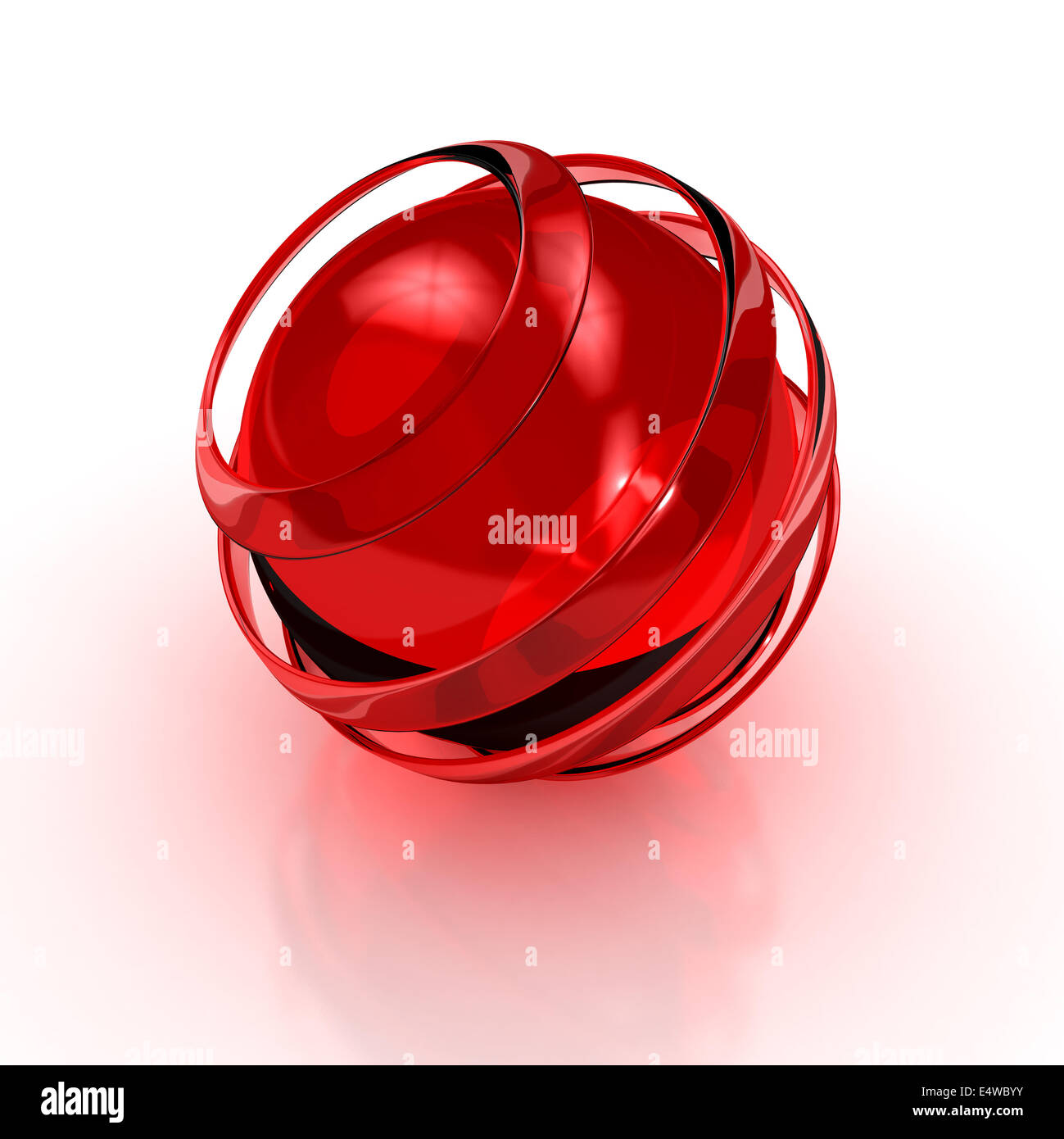 Abstract 3D sphere Stock Photo - Alamy